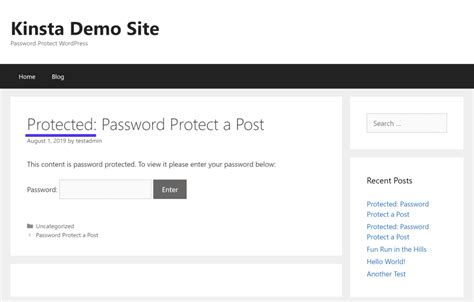 How To Password Protect Your WordPress Site Every Method Kinsta