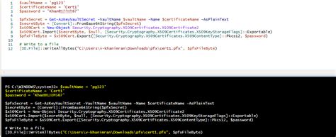 Azure Resource Manager How To Extract The Root Ca Certificate From Keyvault Certificate Using