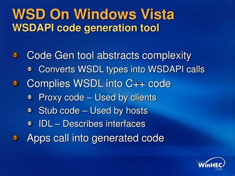 PPT Web Services On Devices In Windows Vista PowerPoint Presentation ID