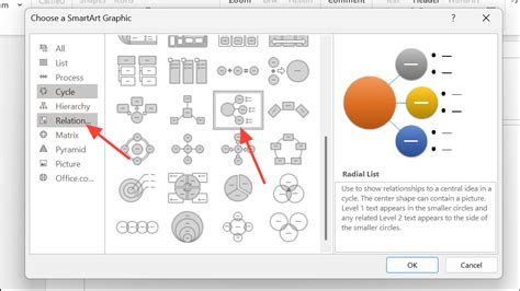 How To Create A Radial List In PowerPoint