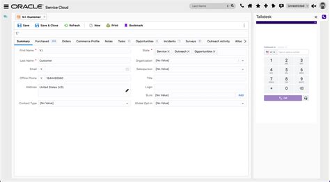 Talkdesk Appconnect Talkdesk Oracle Sc Connector