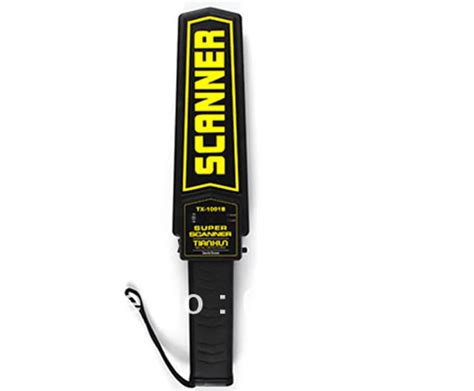 Handheld Metal Detector With Rechargeable Security Scanner Portable