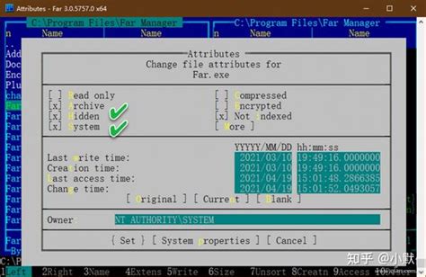 Windows 文件的常规隐藏与超级隐藏 知乎