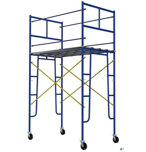 Construction Frame Scaffold Main Frame Scaffolding Cross Brace Ladder Frame Joint Pin H Type
