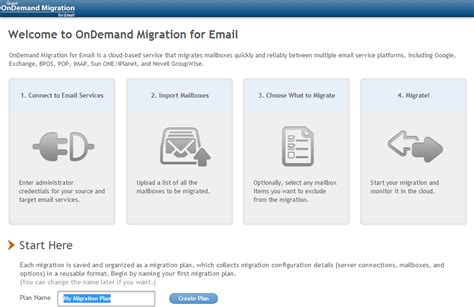 Email Migration Project Plan Template
