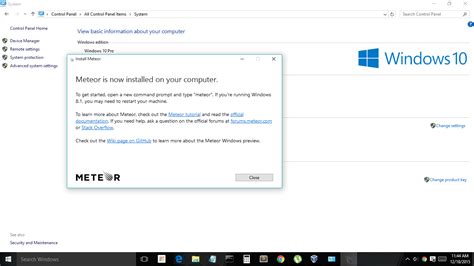 Meteor Doesn T Work In Windows 10 Help Meteor Js Forums