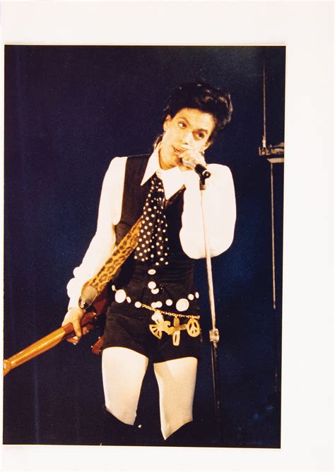 Prince 1988 Lovesexy Tour Lot Of 94 Original Candid Photographs Rr
