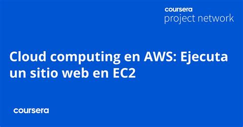 Cloud Computing En Aws Ejecuta Un Sitio Web En Ec2