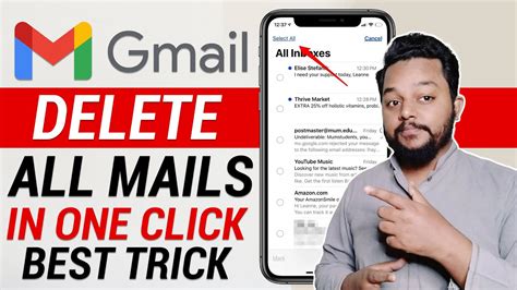 How To Delete All Mails In Gmail At Once On Phone Fast Android I