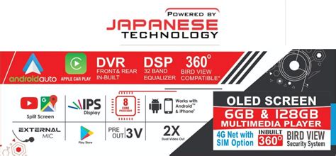 Oled Screen 4g Sim Sharp Car Audio And Accessories