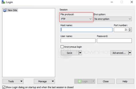 Configuring Win Scp To Upload Files Via Ftp Sftp Knownhost