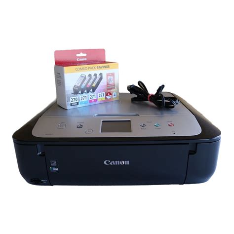 Canon Pixma Mg All In One Wireless Printer Scanner Copier Inkjet With Inks Canon Printer