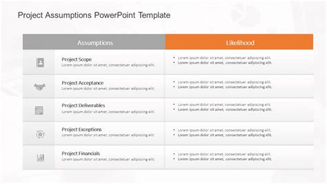 Top Assumptions Powerpoint Templates Slideuplift 1 Top Assumptions Powerpoint Templates Slideuplift 1