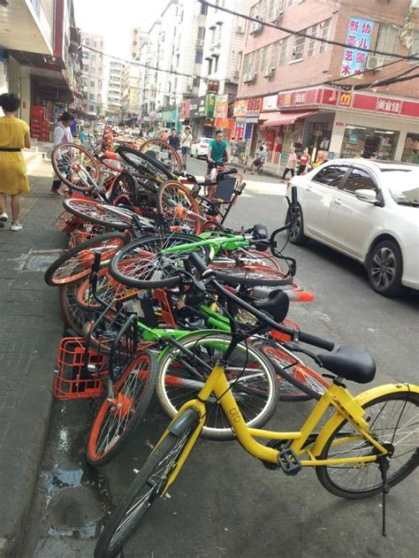 如此糟蹋共享單車某些人不會良心不安嗎 每日頭條