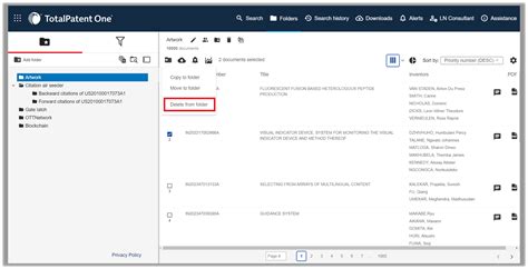 Folder Page Overview Create Delete Modify Folders And Subfolders LexisNexis Intellectual