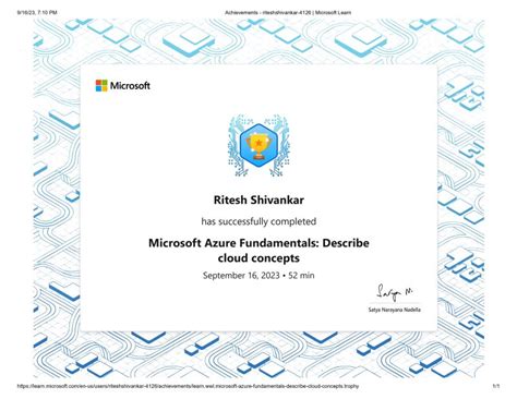 Ritesh Shivankar On Linkedin Azurefundamentals Cloudcomputing Microsoftazure Techskills