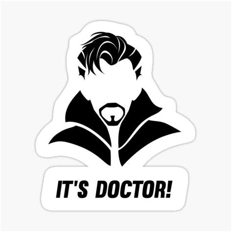 Pin By Fatma Ar On Board 4 Doctor Strange Black And White Stickers Mystical Art