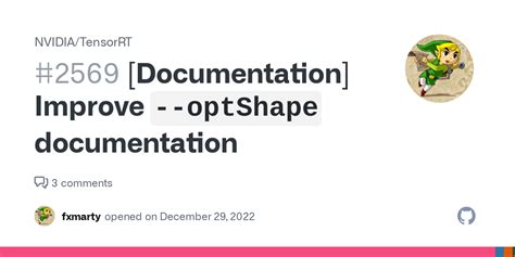 Documentation Improve ` Optshape` Documentation · Issue 2569