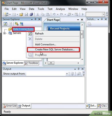 Come Creare Un Database Sql Server Passaggi
