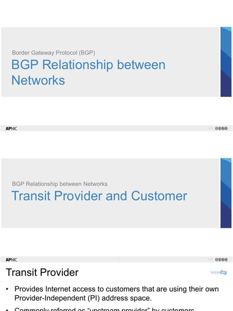 D1s4bgprelationshipbetweennetworks Pdf I Pv6 Data Transmission