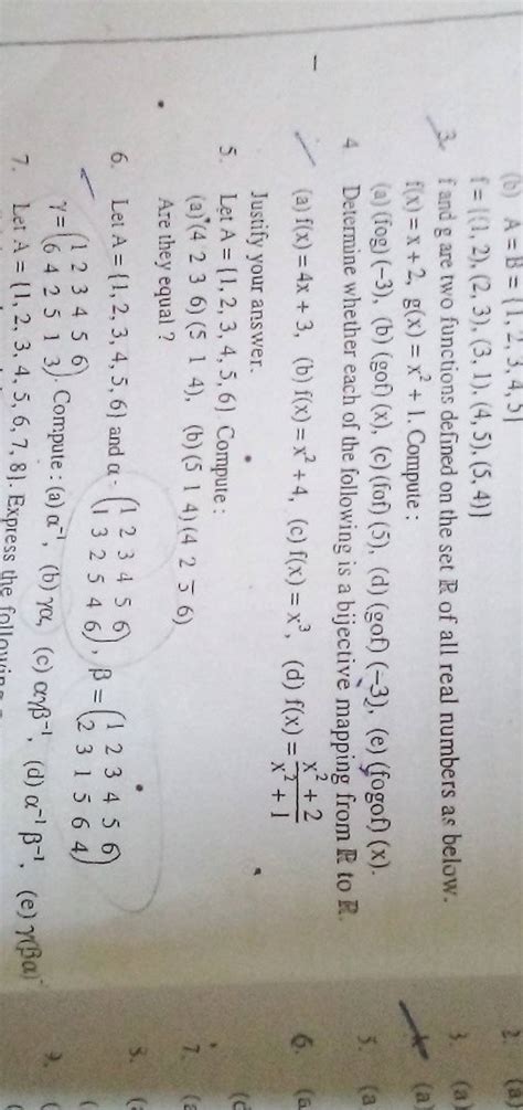 f { 1 2 2 3 3 1 4 5 5 4 } 3 f and g are two functions defined on