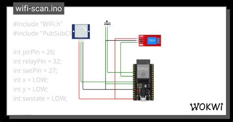 Wifi Scan Ino Smart And Over With Mqtt Wokwi ESP STM Arduino Simulator