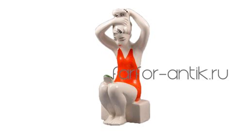 Статуэтка Девушка с зеркалом Ленинградский завод фарфоровых изделий ЛФЗИ ГИКИ ЛОЗ Farfor