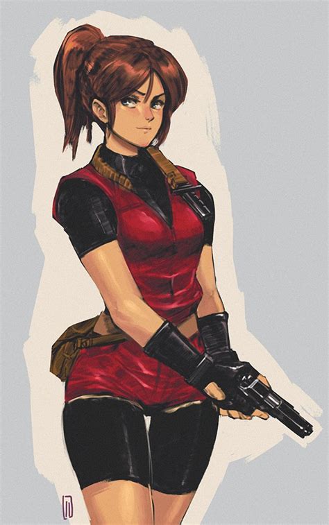 Claire Redfield Resident Evil And 1 More Drawn By David Liu Danbooru