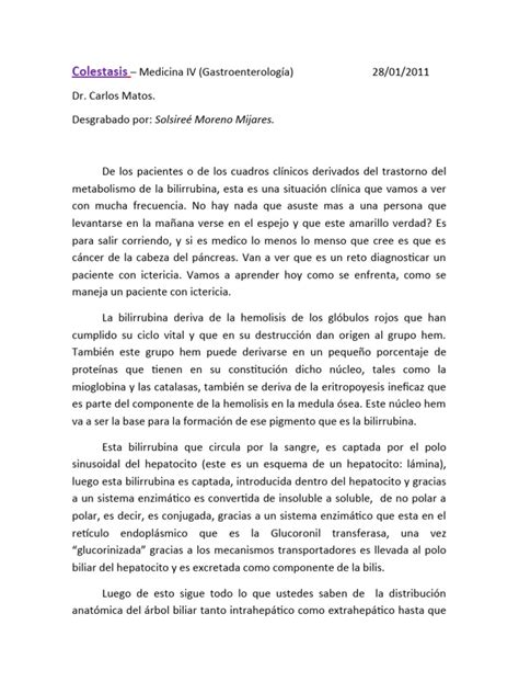 Colestasis Pdf