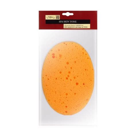 Мочалка банна Uterra Native з целюлози 1 шт — купити на Eva Ua гіпермаркет краси