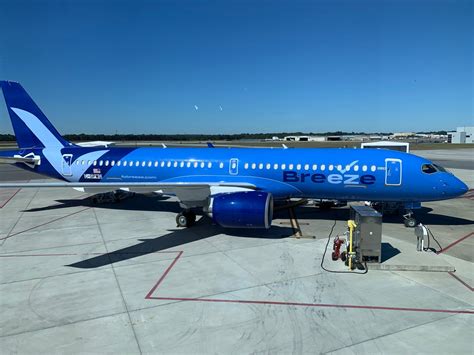 An Inside Look At Breeze Airways Airbus A220 300