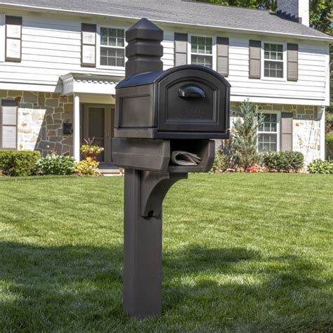Step2 Lakewood Extra Large Post Mounted Mailbox And Reviews Wayfair