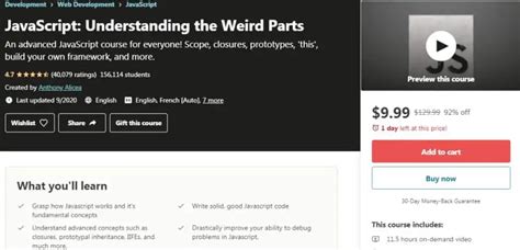 Stay On Script 2025s Best Online Javascript Courses Free Paid