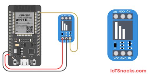 Relay Module With Esp32 Doit Kit V1