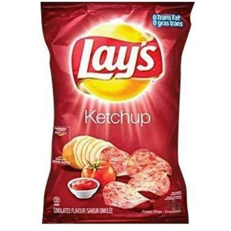Ketchup Chips Lays