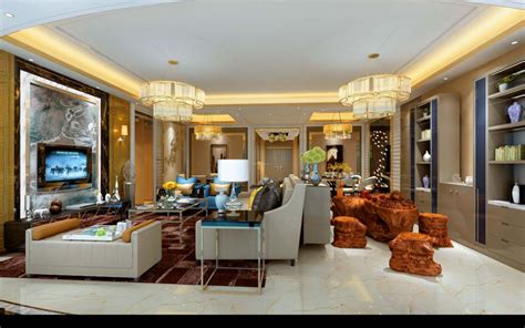 深圳酒店装修沉稳风格100平米设计方案 家庭酒店设计 装信通网