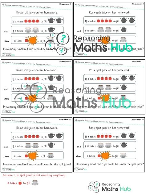 Compare Describe And Solve Practical Problems For Capacity And Volume Master The Curriculum