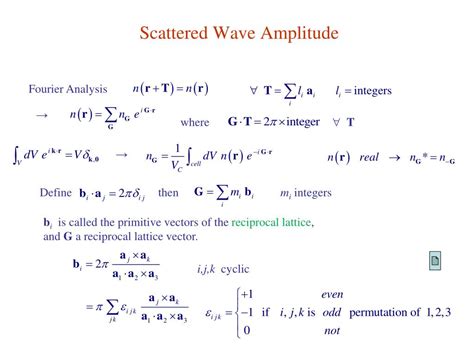 Ppt 2 Wave Diffraction And Reciprocal Lattice Powerpoint Presentation Id 5569534