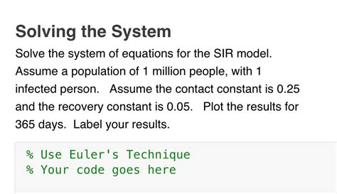 Solved Solving The System Solve The System Of Equations For Chegg Com