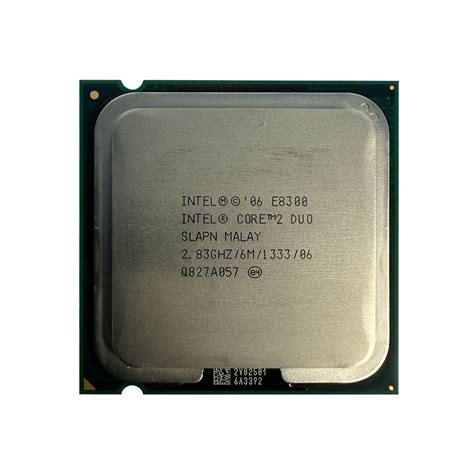 Intel Slapn Core 2 Duo E8300 283ghz 6mb 1333fsb Processor Serverworlds