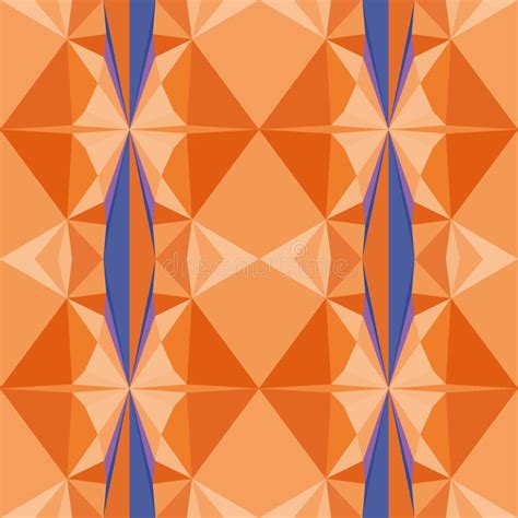 Abstract Seamless Colourful Pattern Geometric Backgrounds Vector Design Stock Illustration