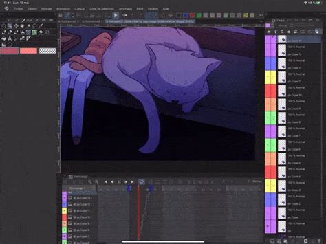 How To Animate An Illustration On CSP By Lemon Night CLIP STUDIO TIPS Animation Clip