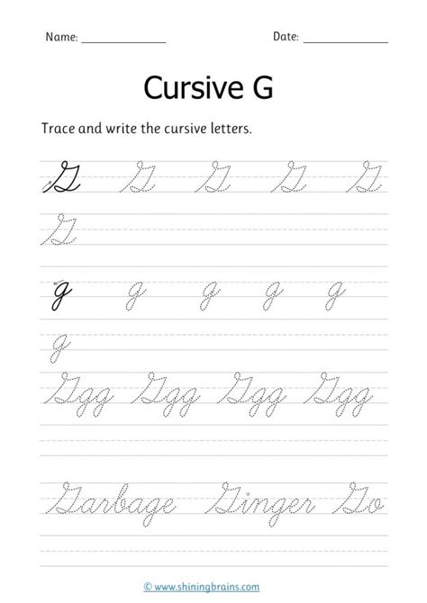 Cursive Q Free Cursive Writing Worksheet For Small And Capital Q Practice