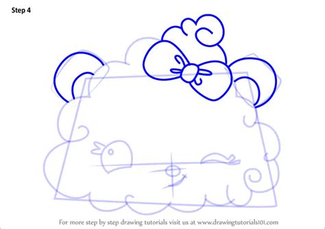 Learn How To Draw Nana Puffs From Num Noms Num Noms Step By Step