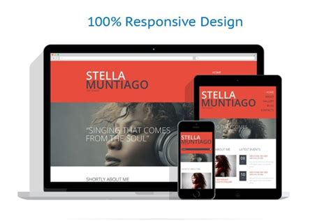 Singer Responsive Website Template