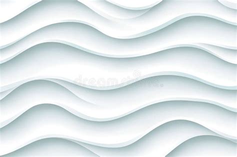 Abstract White Wave Pattern Background Design Elegant Seamless Texture Modern Minimalist Graphic