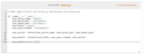 Solved Python 118 Lab Artwork Label Modules Define