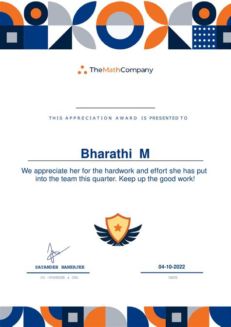 Bharathi M On Linkedin Hello Everyone Im Overjoyed To Share That I