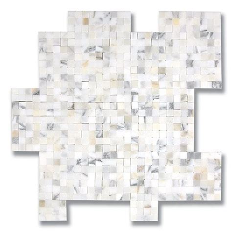 Calacatta 38 Mosaic Honed Decorative Materials