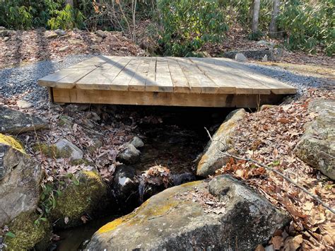 Culvert Bridge Over Creek